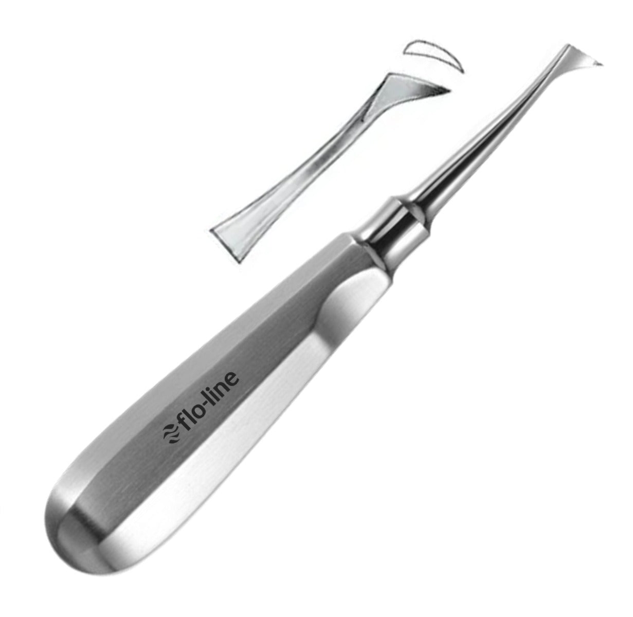 FLO-LINE Cryer Root Elevator Left Narrow – Dental Warehouse Europe